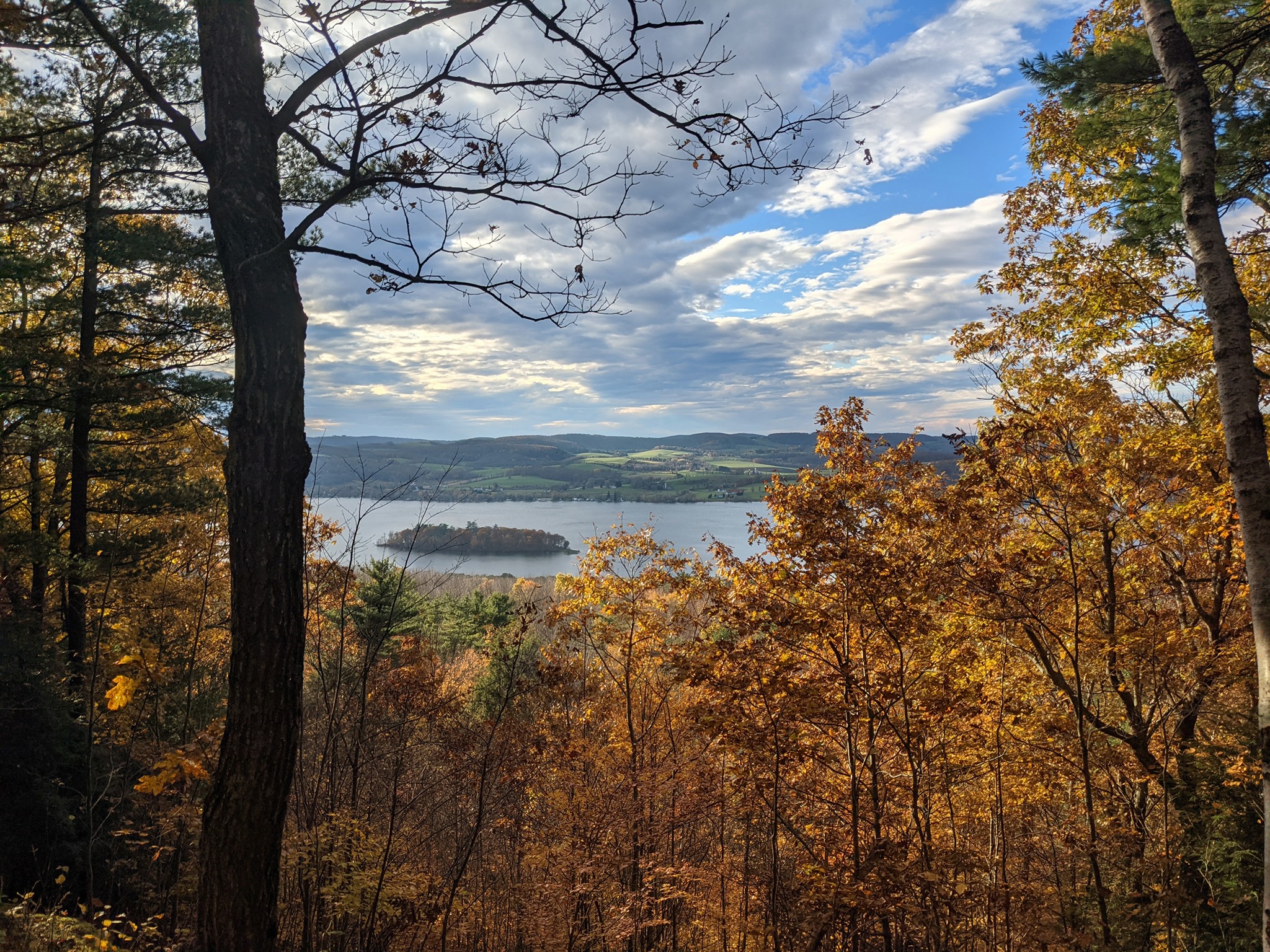 fall view of lake - Otsego Outdoors